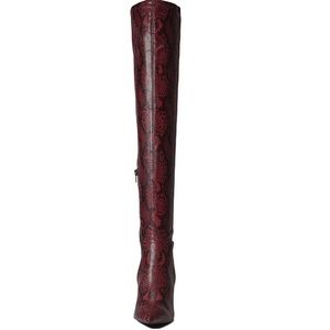 Steve Madden | Shoes | Steve Madden Experience Red Snake Boots | Poshmark